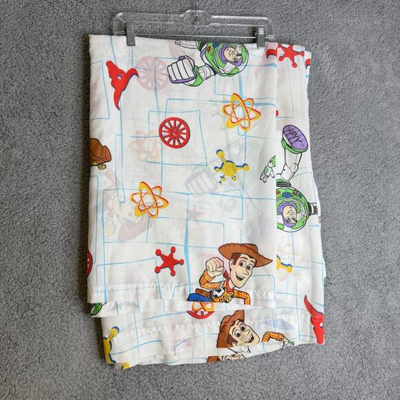 Disney | Bedding | Vintage Toy Story Sheet Woody Buzz Lightyear Bedding ...